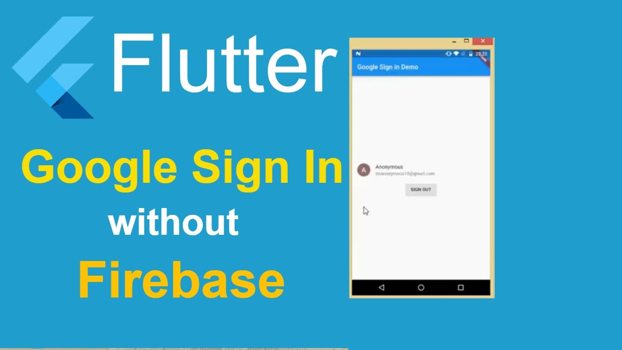 Flutter Tutorial | People API | Google Sign In without Firebase | FlutterX
