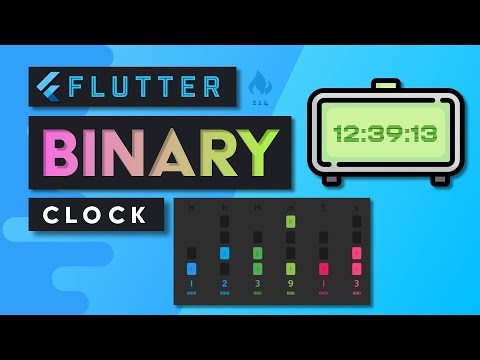 Learn Binary By Building A Binary Clock With Flutter Flutterx