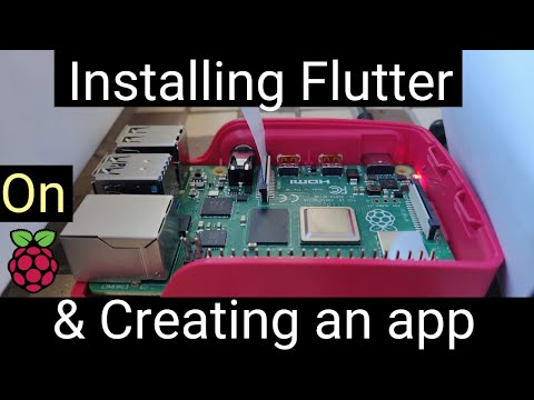 Installing the latest version of flutter and dart to a raspberry pi 4 ...
