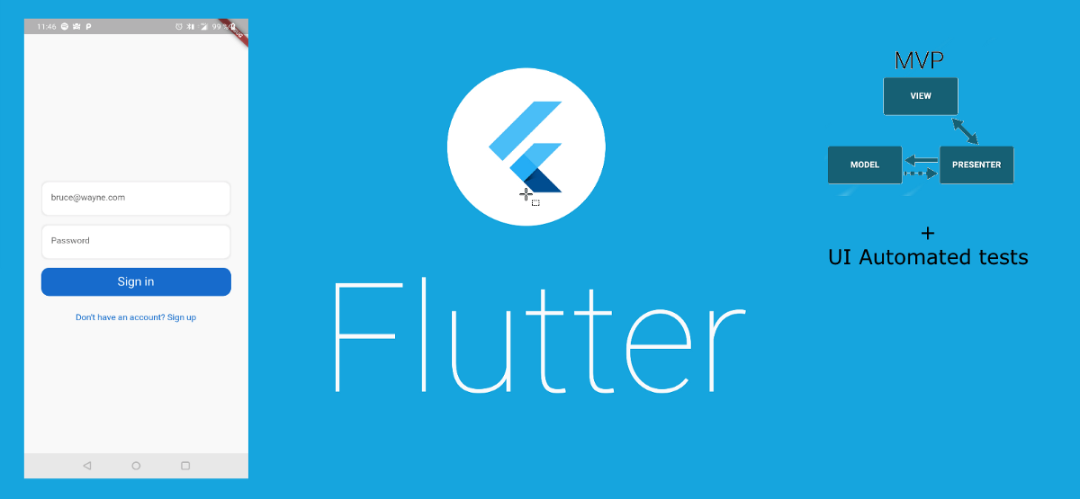 MVP Flutter complete unit testing for a login component | FlutterX